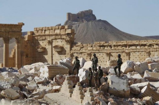 Palmyra monuments can be rebuilt with new materials
