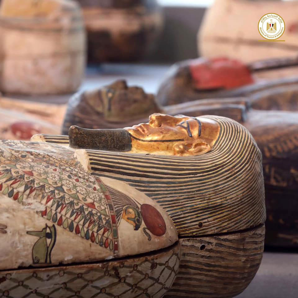More Than 100 Sarcophagi Were Presented In Saqqara
